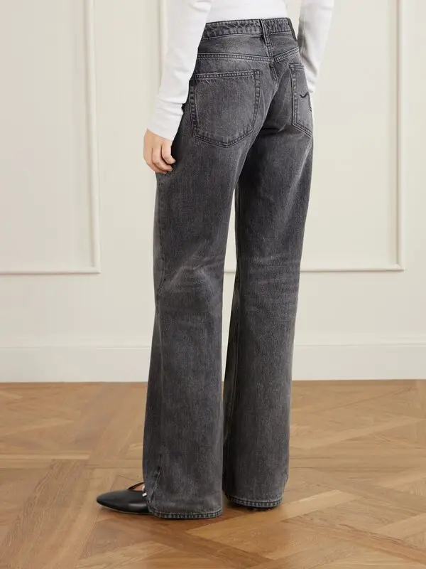 R13 Effie Mid-rise Straight-leg Jeans