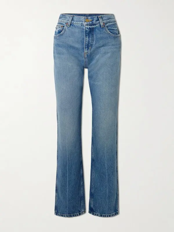 B Sides Mira High-rise Straight-leg Jeans