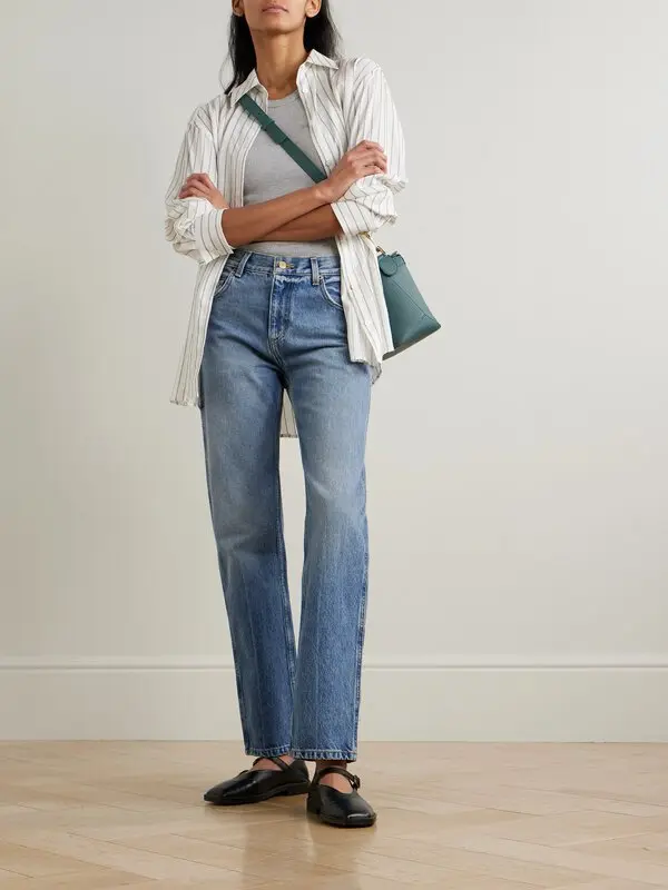 B Sides Mira High-rise Straight-leg Jeans