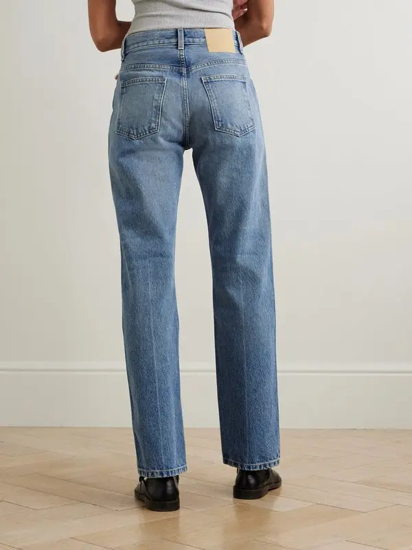 B Sides Mira High-rise Straight-leg Jeans