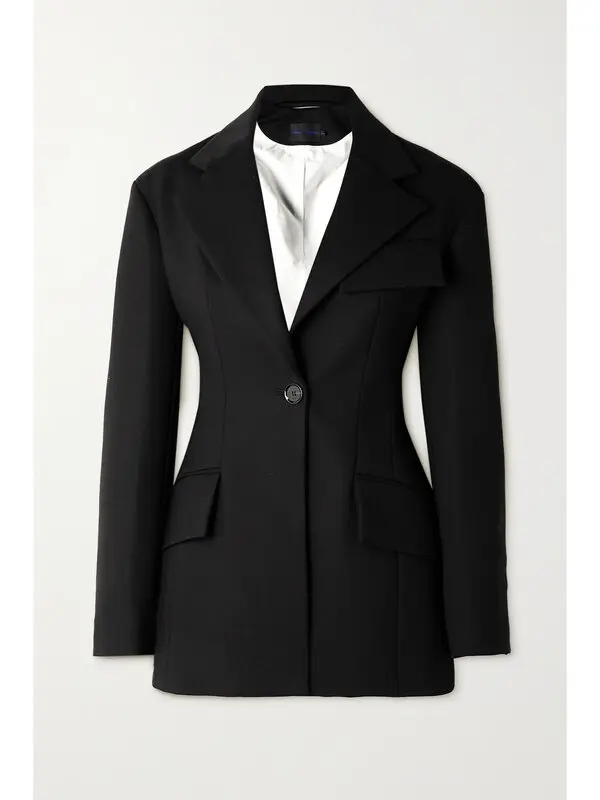 Proenza Schouler Paneled Wool-blend Blazer