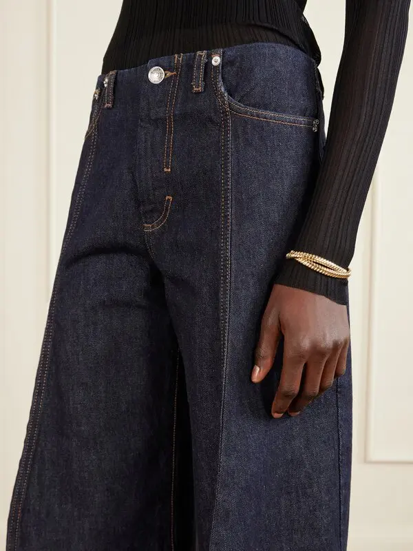 Sportmax Spdora Mid-rise Wide-leg Jeans