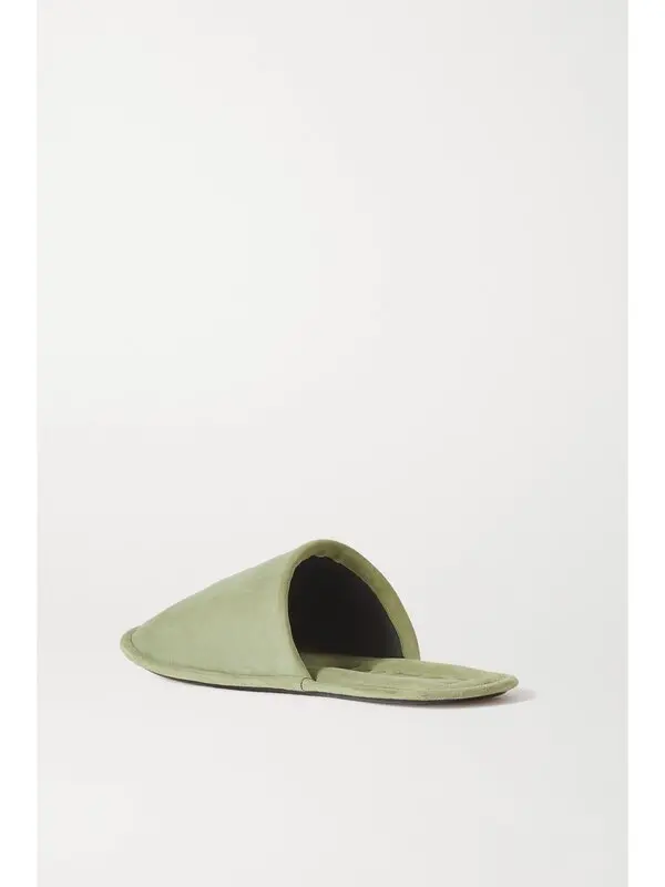 Loewe Suede Slippers