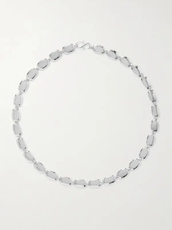 Lié Studio The Monica -plated Necklace - Silver