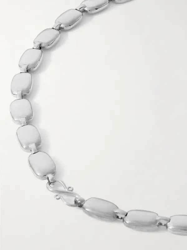 Lié Studio The Monica -plated Necklace - Silver