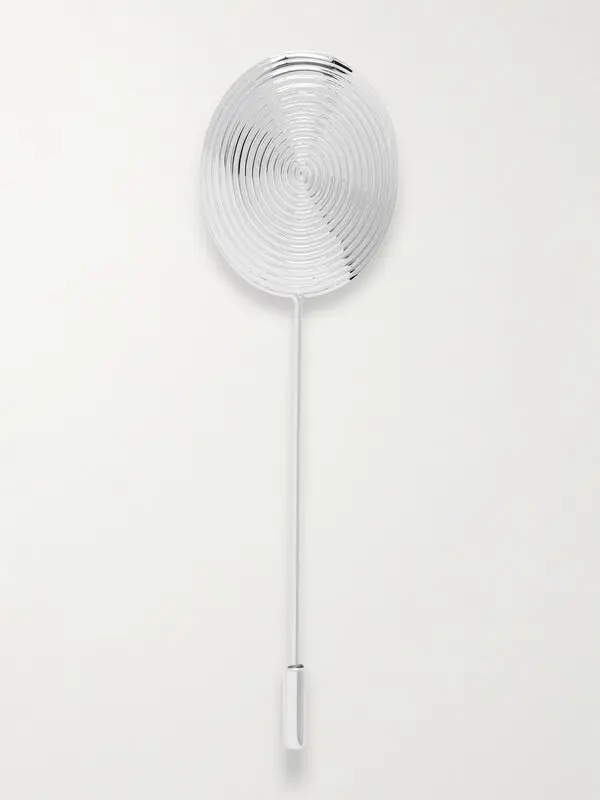 Lié Studio The Elo -plated Brooch - Silver