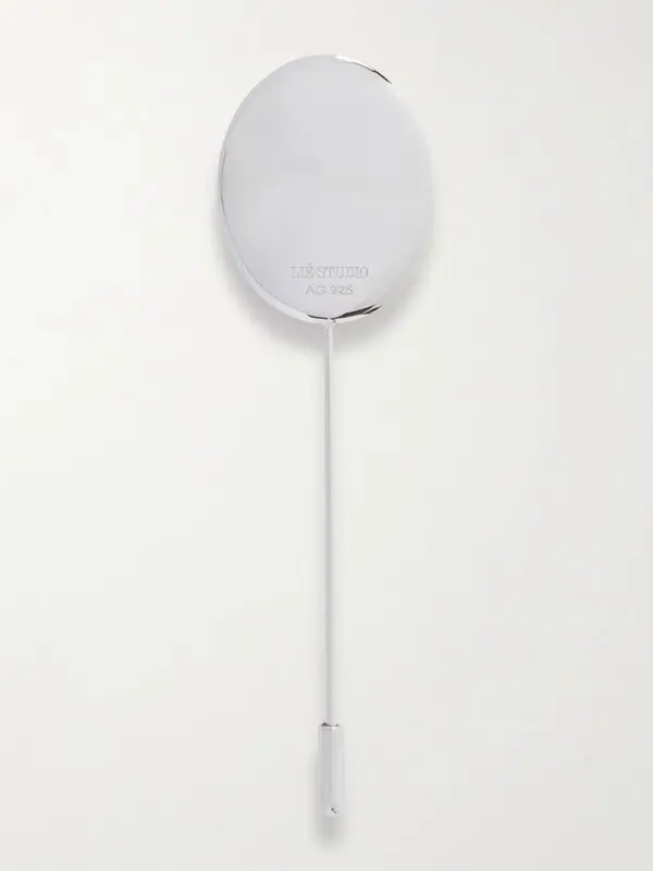 Lié Studio The Elo -plated Brooch