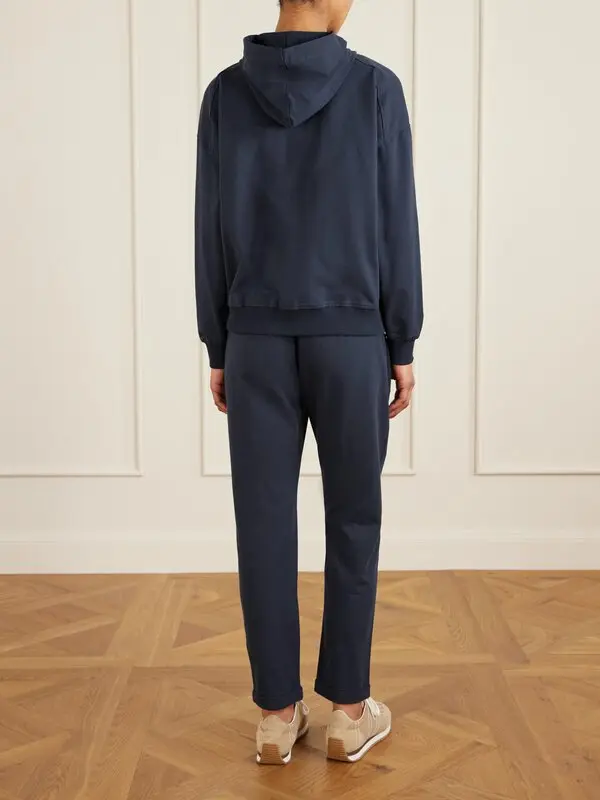 Brunello Cucinelli Cotton-blend Jersey Hoodie