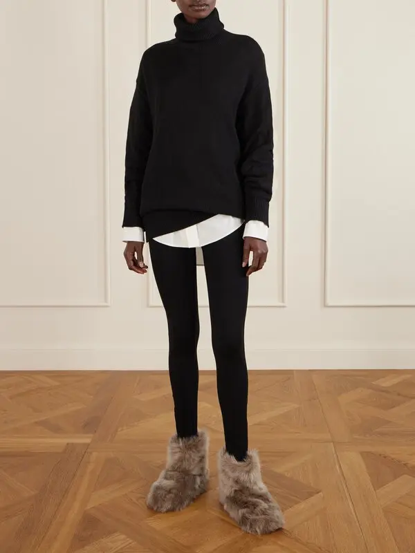 CHRISTEN Big Shearling Ankle Boots
