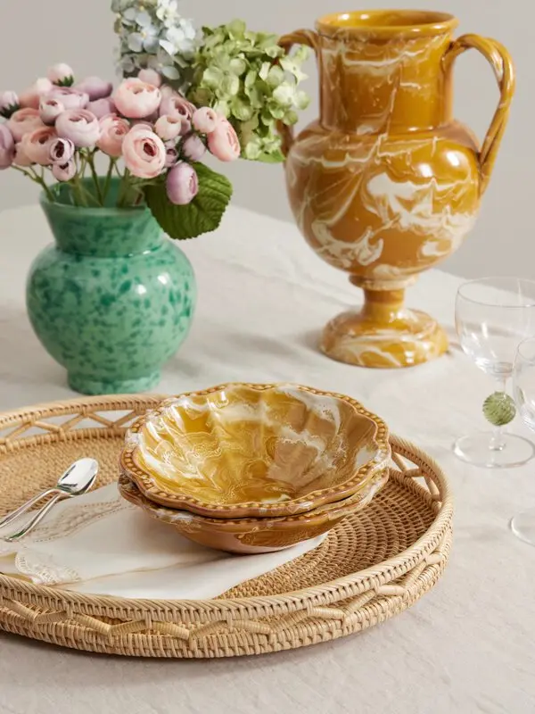 CABANA Sabbia Medium Rattan Tray