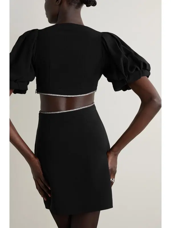 A.L.C. Hazel Crystal-embellished Mini Dress