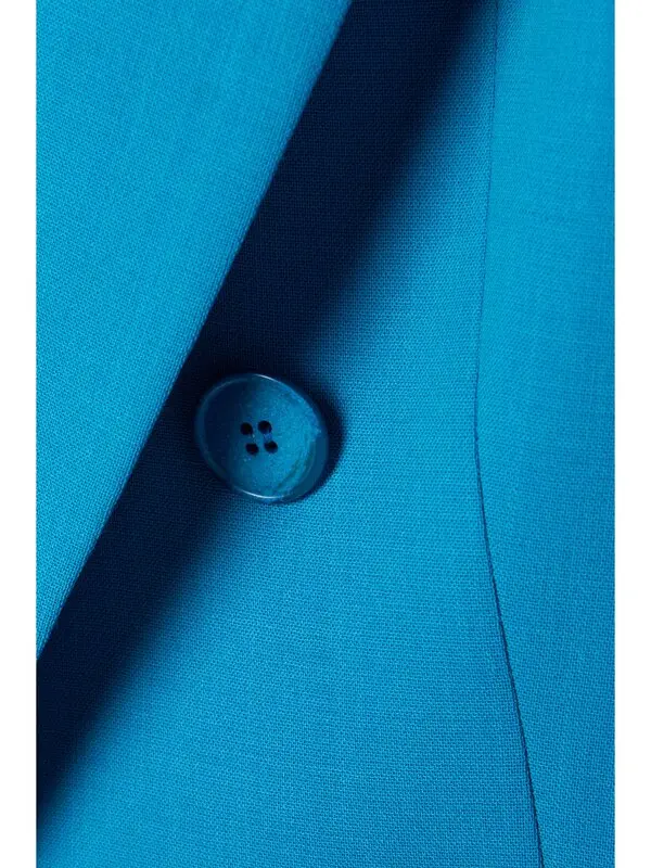 Akris Lucia Wool-blend Crepe Blazer