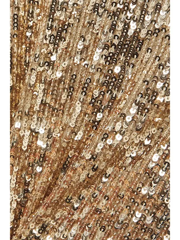 Akris Sequined Stretch-tulle Flared Pants