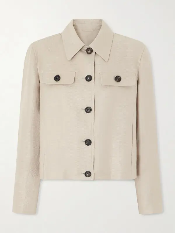 Brunello Cucinelli Linen-twill Jacket