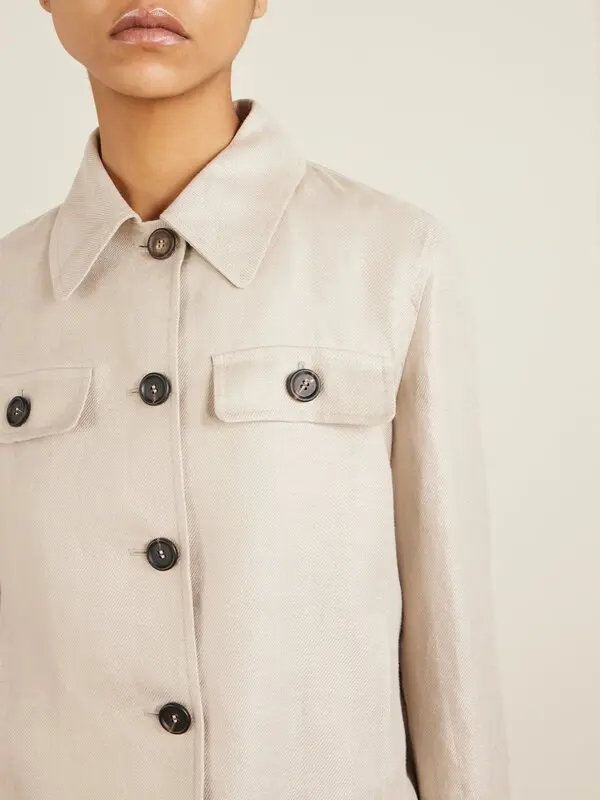Brunello Cucinelli Linen-twill Jacket