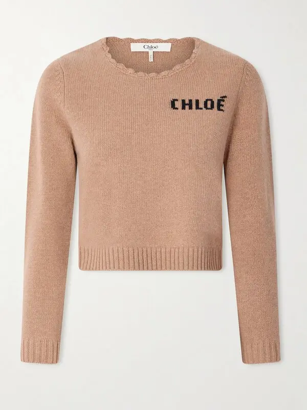 Chloé Wool And Cashmere Blend Sweater