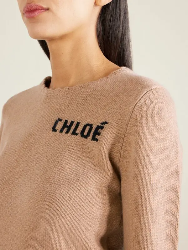 Chloé Wool And Cashmere Blend Sweater