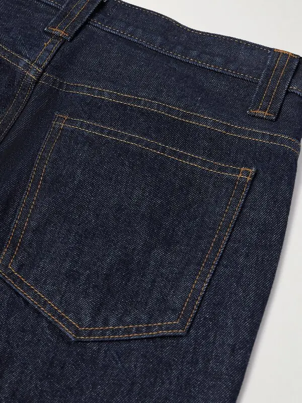 Khaite Farley High-rise Straight-leg Jeans - Blue