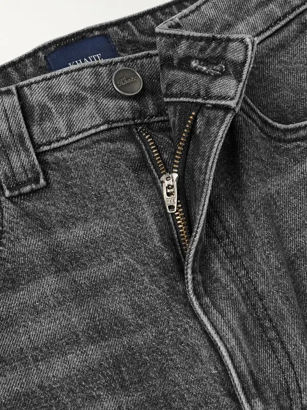 Khaite Dane High-rise Wide-leg Jeans