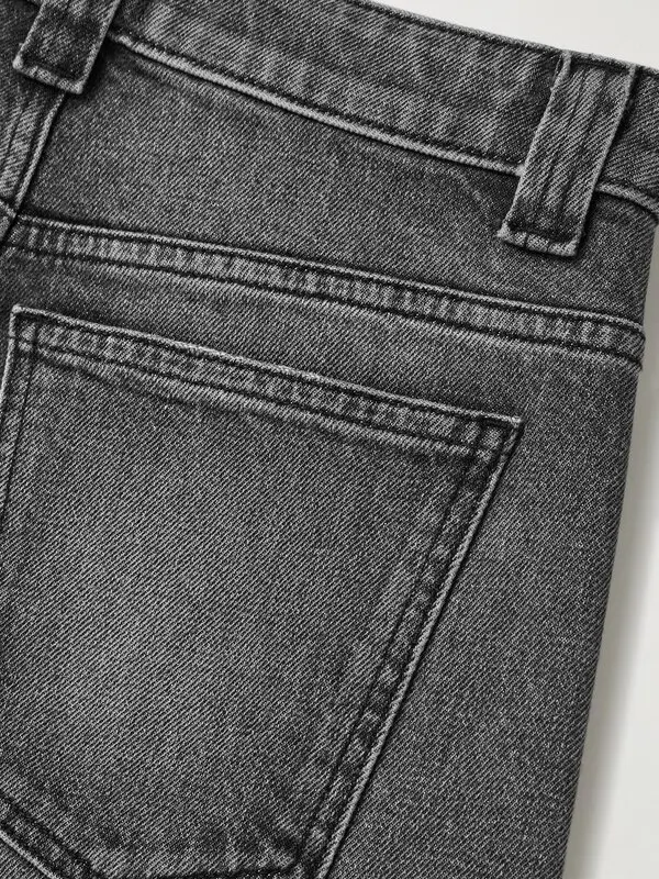 Khaite Dane High-rise Wide-leg Jeans