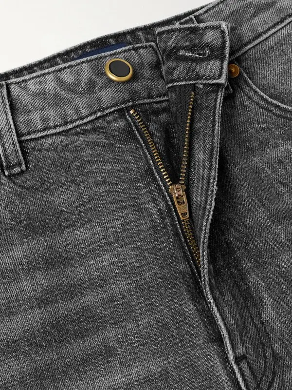 Khaite Danielle Stretch High-rise Slim-leg Jeans