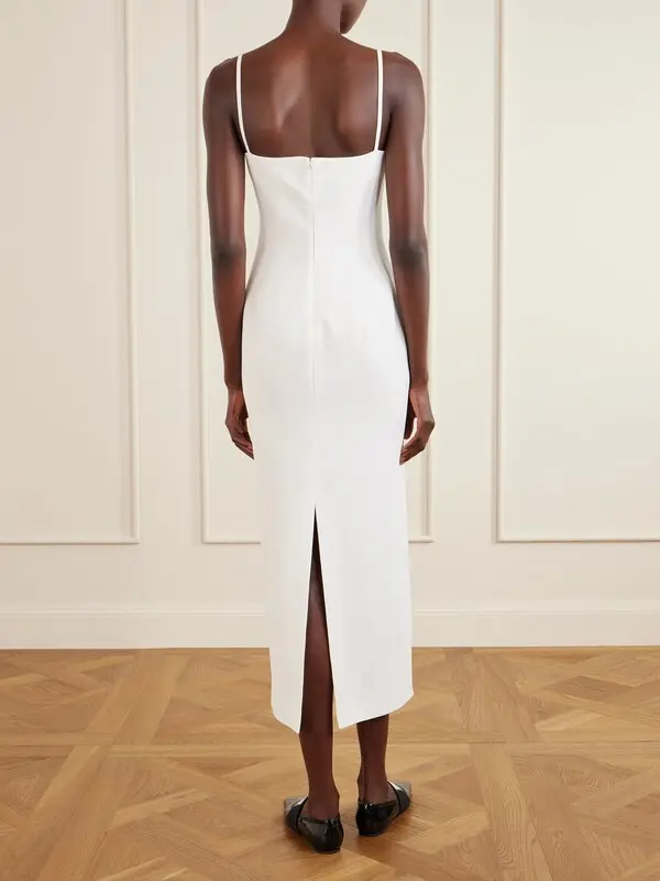 Givenchy Crepe Midi Dress - Neutrals