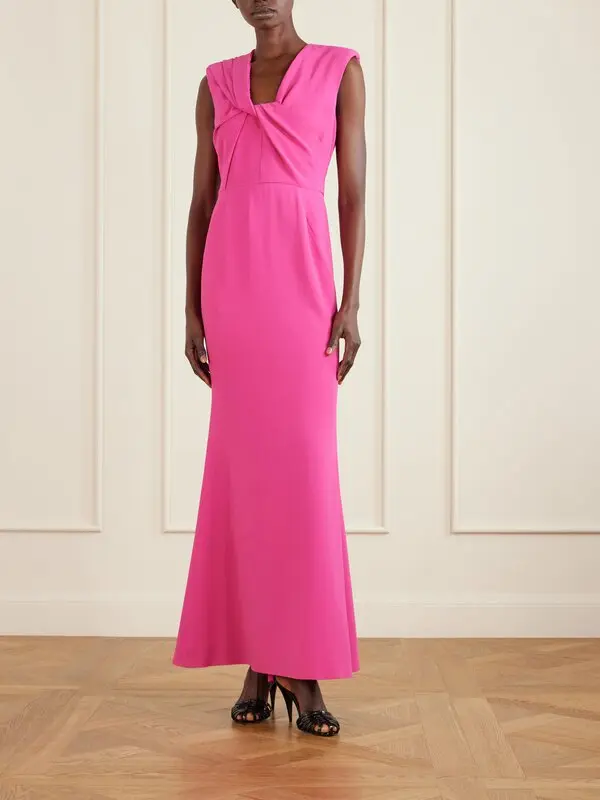 Givenchy Draped Cady Gown
