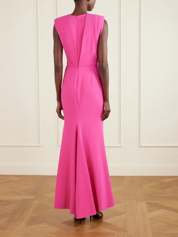 Givenchy Draped Cady Gown