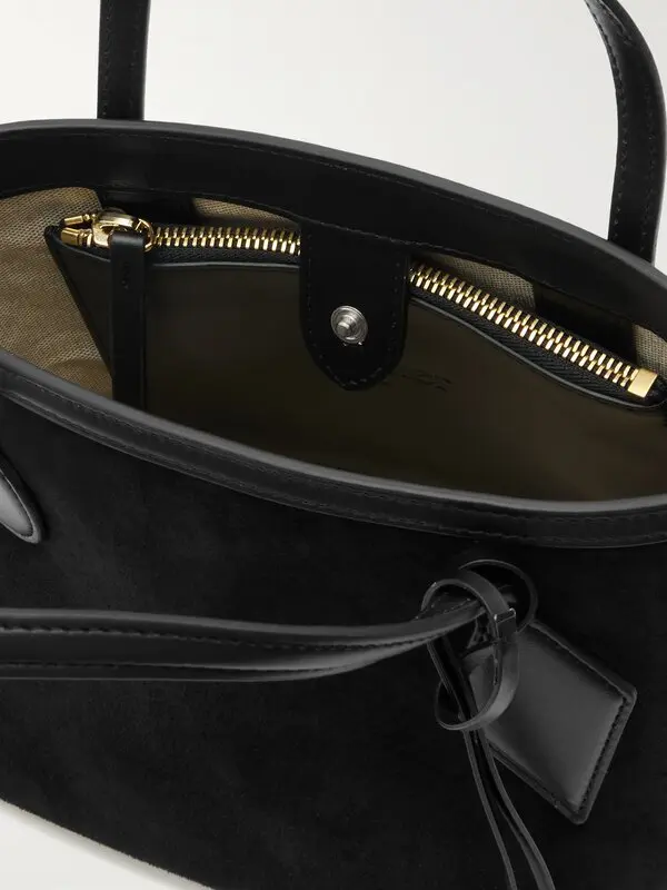 LIFFNER Sprout Micro Embellished Suede Tote