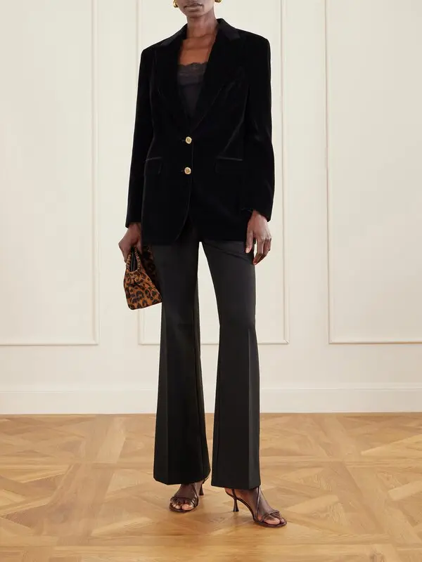 Dolce & Gabbana Cotton-velvet Single-breasted Blazer