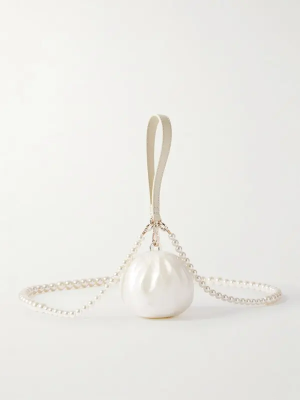 Simone Rocha Embellished Acrylic Clutch