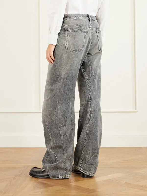 Acne Studios 2006f Low-rise Barrel-leg Jeans