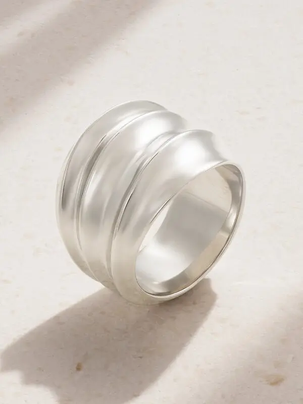 BY PARIAH Flux Recycled Sterling Ring - Silver