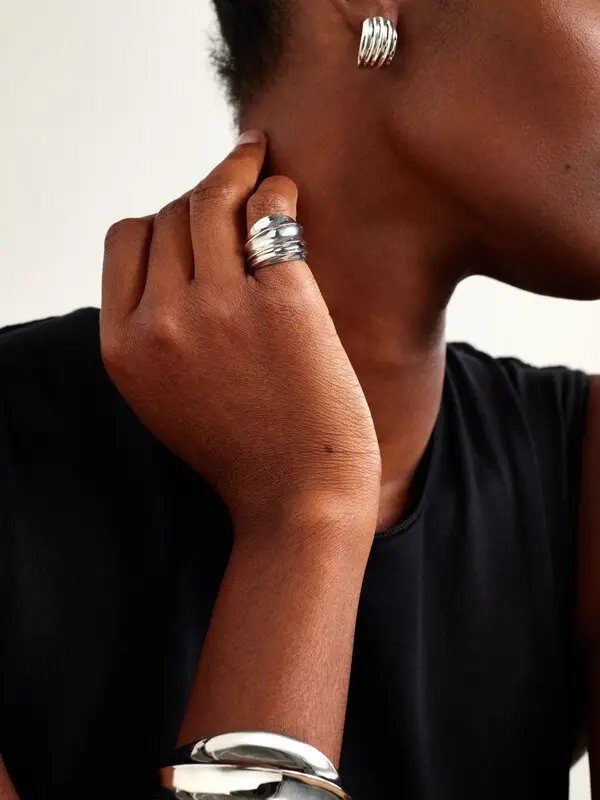 BY PARIAH Flux Recycled Sterling Ring