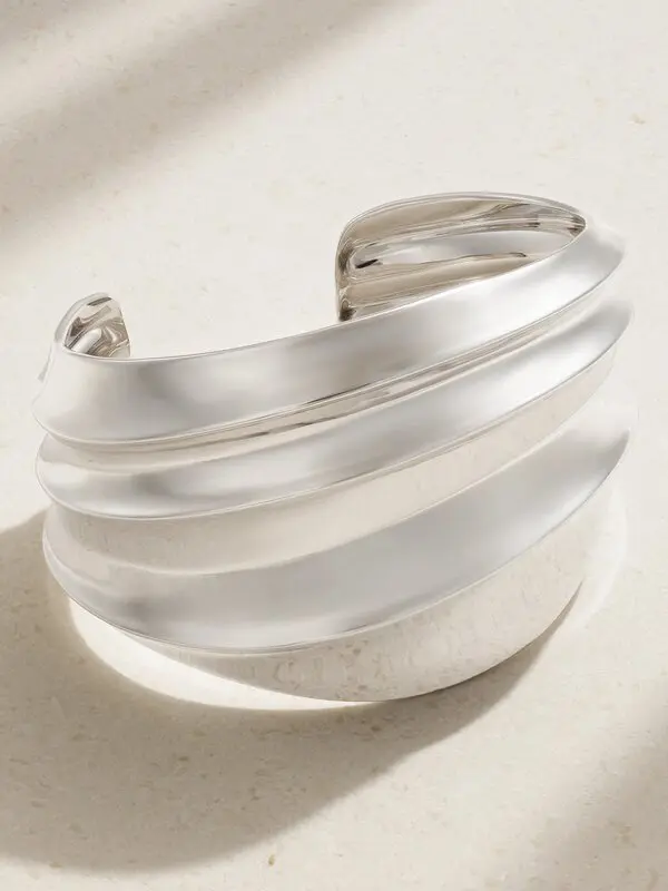 BY PARIAH Flux Recycled Sterling Cuff - Silver