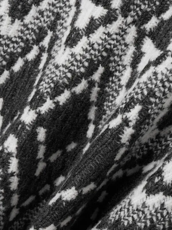 Varley Ida Fair Isle Knitted Turtleneck Sweater