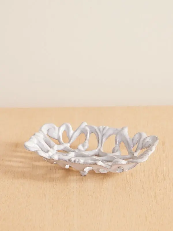 ASTIER DE VILLATTE Branchu Ceramic Soap Dish - White