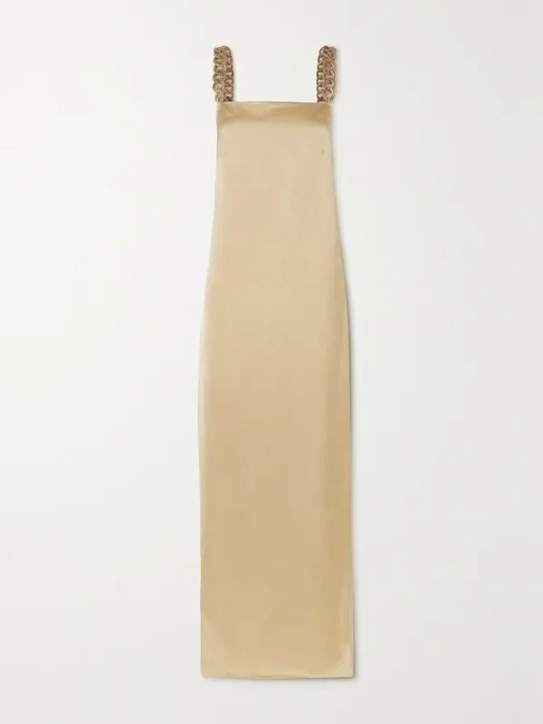 ESSE STUDIOS Net Sustain Lumiere Maxi Dress - Neutrals