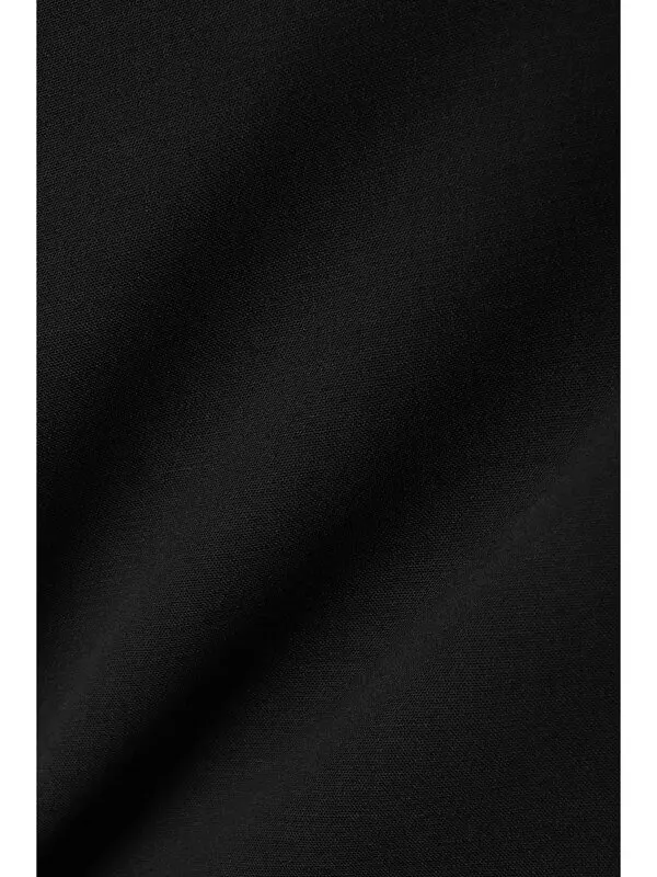 Akris Strapless Wool-blend Crepe Tunic