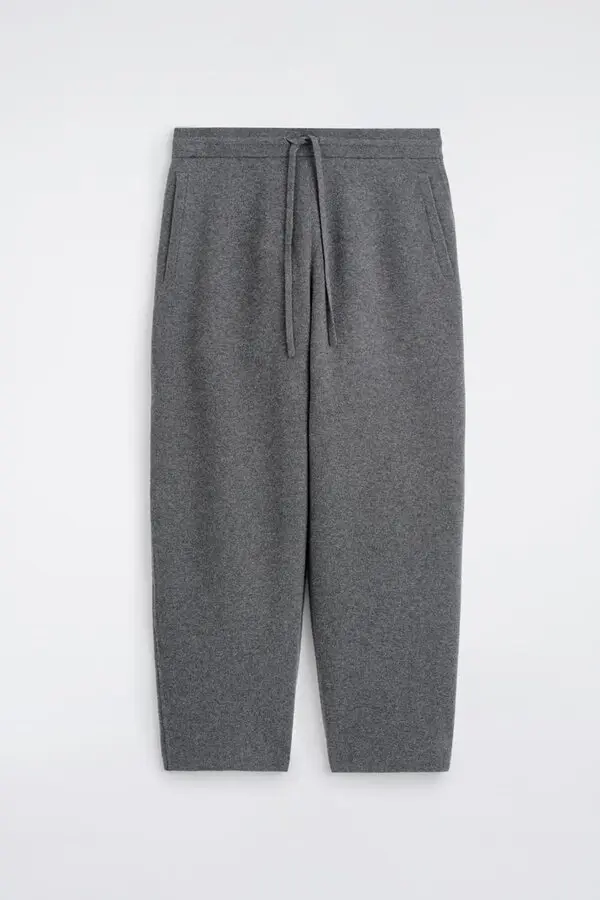 Cos Merino Wool Barrel-leg Joggers