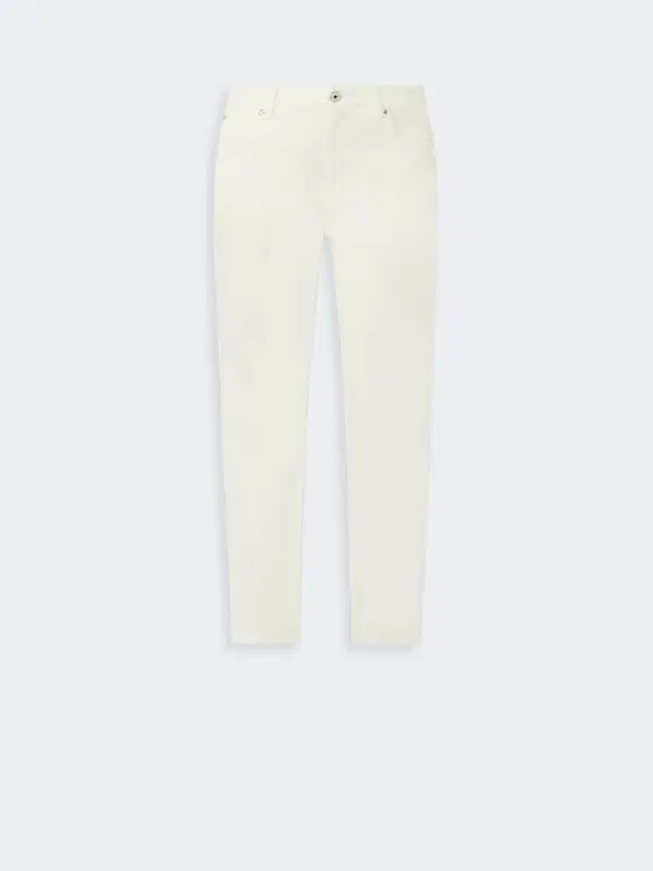 Max Mara Slim-fit Stretch Cotton Trousers