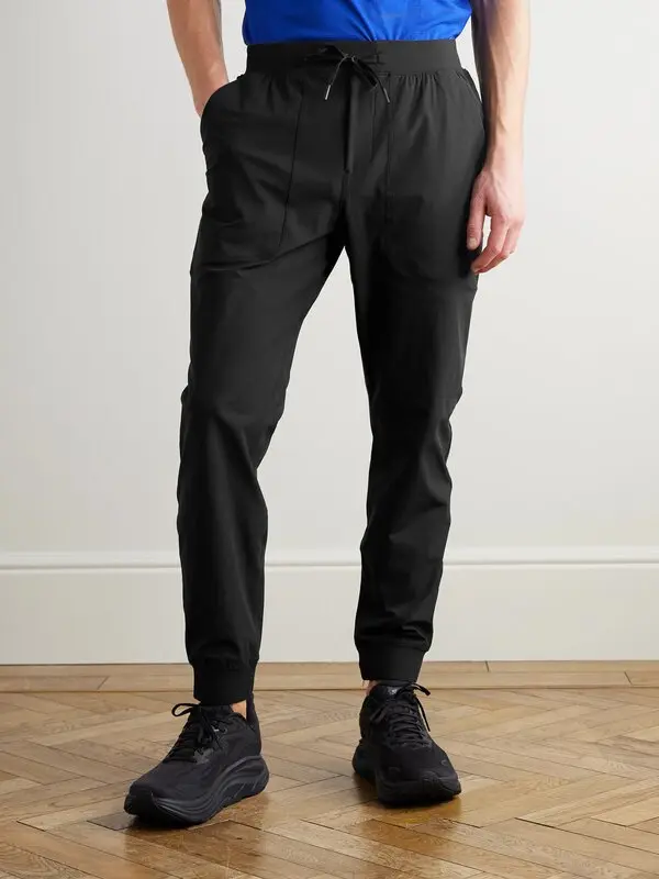 Lululemon Tapered Warpstreme™ Drawstring Trousers - Black