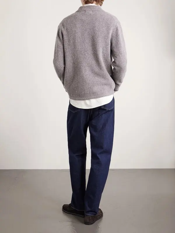 Nn07 Jonas 6683 Wool Cardigan - Gray
