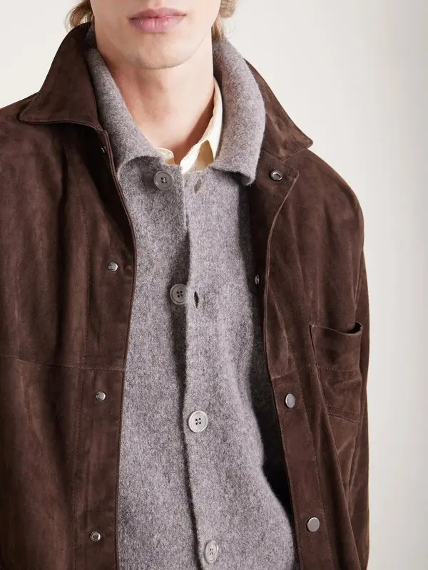 Nn07 Jonas 6683 Wool Cardigan - Gray