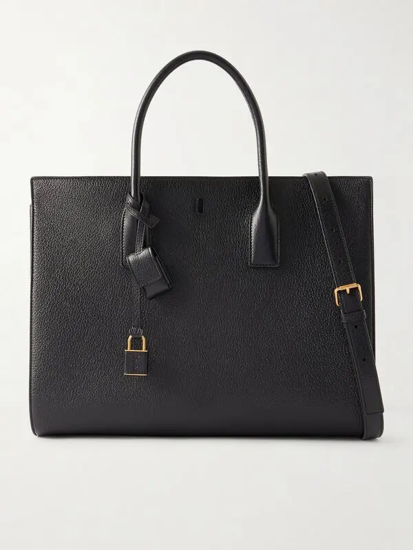 Saint Laurent Textured-leather Shoulder Bag
