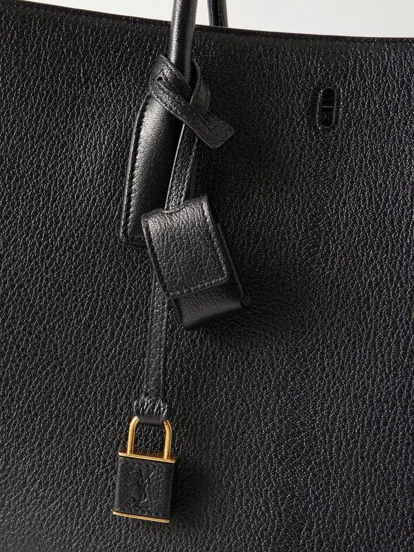 Saint Laurent Textured-leather Shoulder Bag