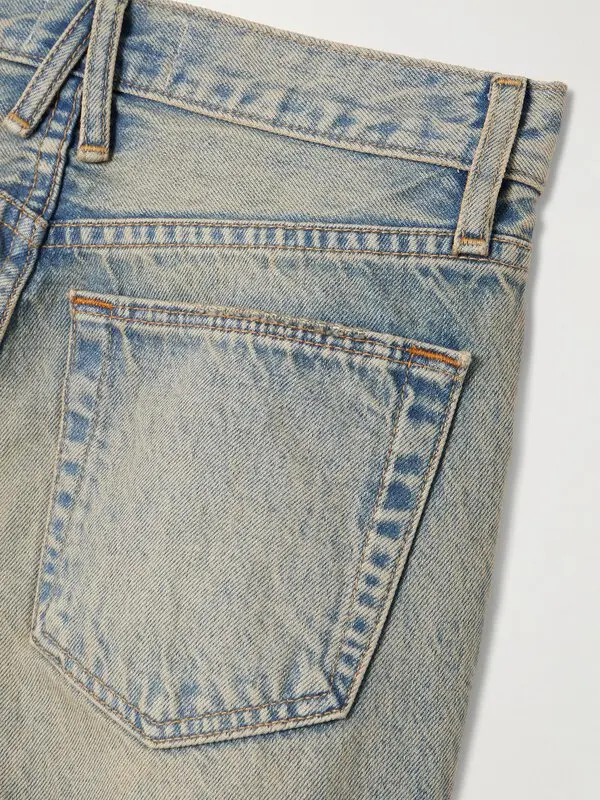SLVRLAKE Sophie Long Mid-rise Straight-leg Jeans