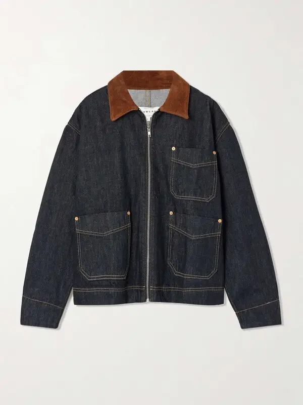 SLVRLAKE Casey Denim Jacket - Dark Denim
