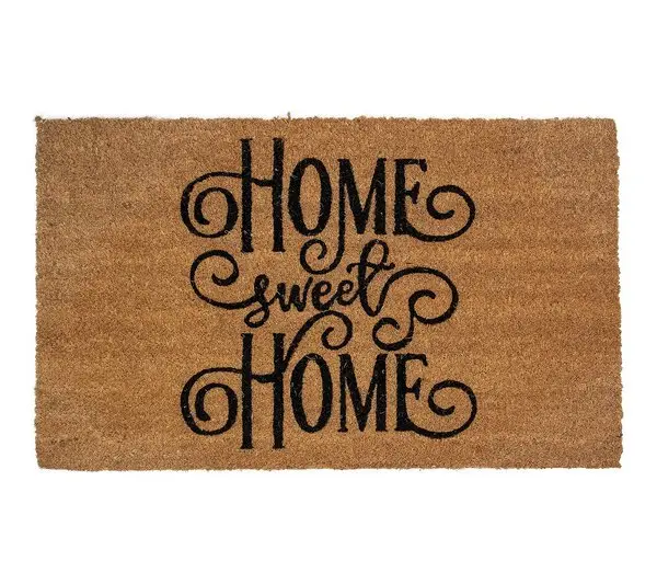NORTHLIGHT Natural Coir 'home Sweet Home' Doorm At 18'x 30 - One-color