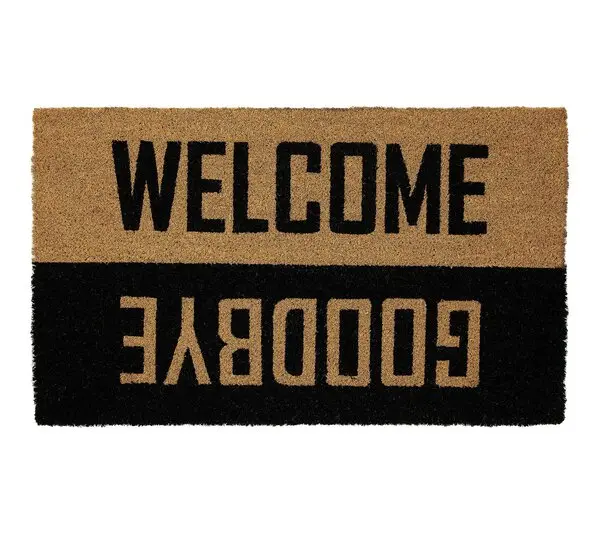 NORTHLIGHT Natural Coir Doormat 18' X 30 - One-color